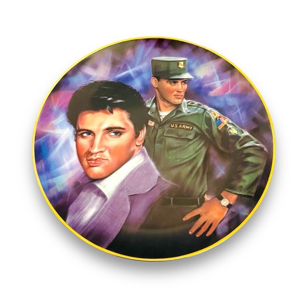 Wall Decor | Elvis Presley Collector Plate Elvis Remembered Series 1987 ...